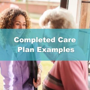 Completed care plan examples - Lorraine Poulos & Associates
